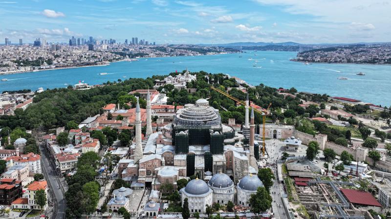 İstanbul Boğazı'nın son hali hayran bıraktı