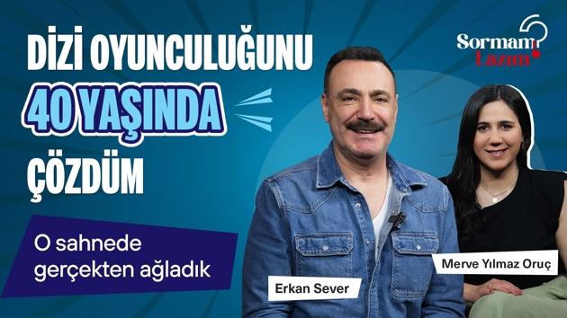 Siyah Bere'nin Mehmet'i Erkan Sever: Dizi oyunculuğunu 40 yaşında çözdüm