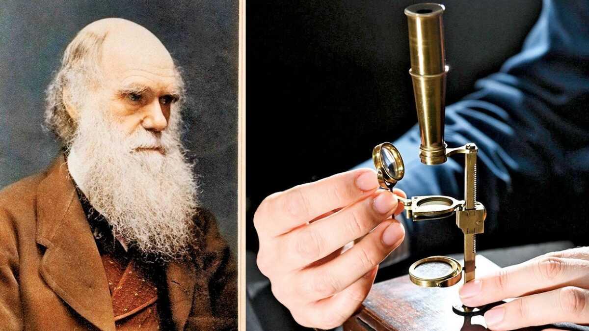 Charles Darwin'in mikroskobu rekor fiyata gidecek