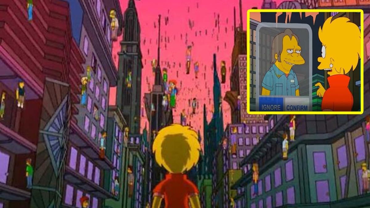 The Simpsons dizisinden Metaverse kehaneti! Öngörü mü, hırsızlık mı?