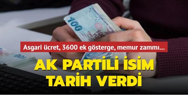 Asgari ücrete ek zam, memur zammı, 3600 ek gösterge, EYT... AK Partili ... Asgari ücrete ek zam, memur zammı, 3600 ek gösterge, EYT... AK Partili ...