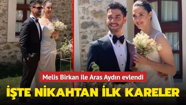 Issız Adam'ın yıldızı Melis Birkan ile Aras Aydın evlendi! İşte ...