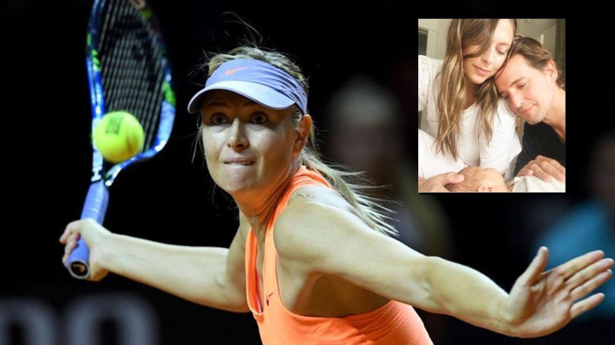 Efsane tenisçi Maria Sharapova anne oldu! Bebeğiyle ilk karesini bakın ...