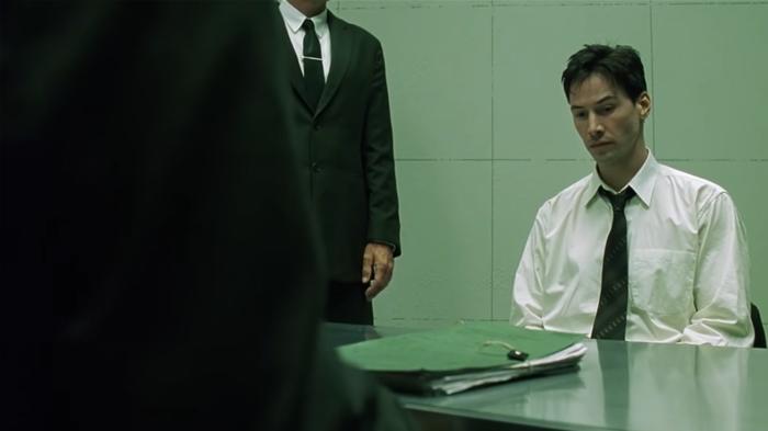 Matrix filminde akıllara durgunluk veren çekim hatası! İzleyicinin ...