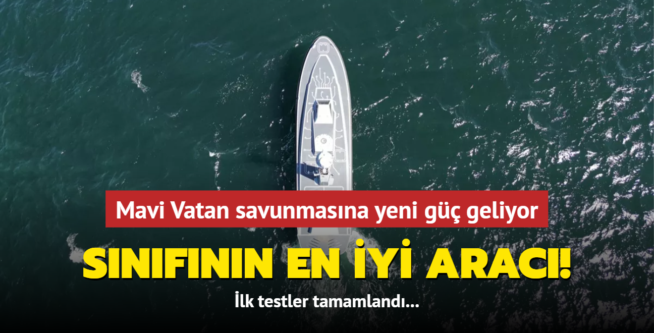 Sınıfının en iyi aracı... Mavi Vatan savunmasına yeni güç geliyor! İlk ...