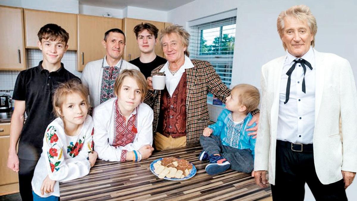 Rod Stewart'tan sıcak yuva! "Herkese ilham olsun"