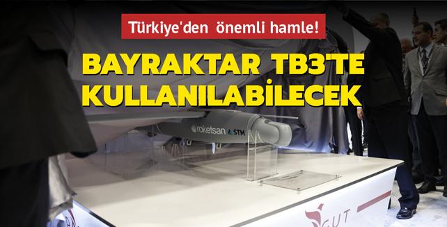 Bayraktar TB3'te kullanılabilecek... Türkiye'den önemli hamle! İlk kez ...