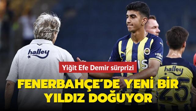 Fenerbahçe'de Yiğit Efe Demir heyecanı! Jesus'un elinde yeni bir yıldız ...
