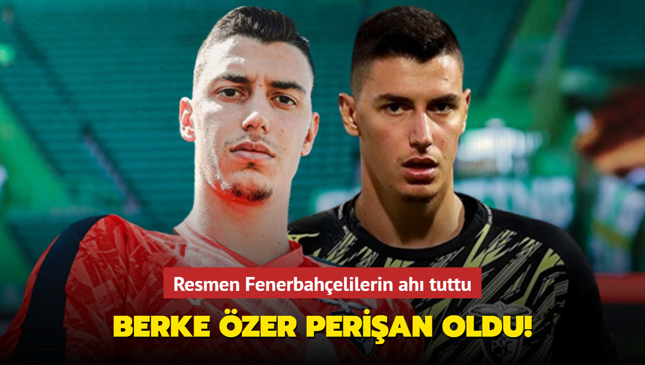 Fenerbahçelilerin ahı tuttu! Berke Özer Portekiz'de perişan oldu...