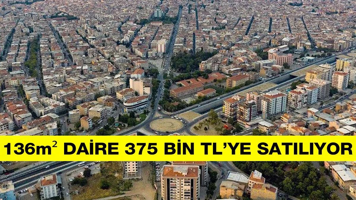 Manisa Yunusemre'de 136m² 3+1 daire 375 bin TL'ye satışa çıkarıldı!