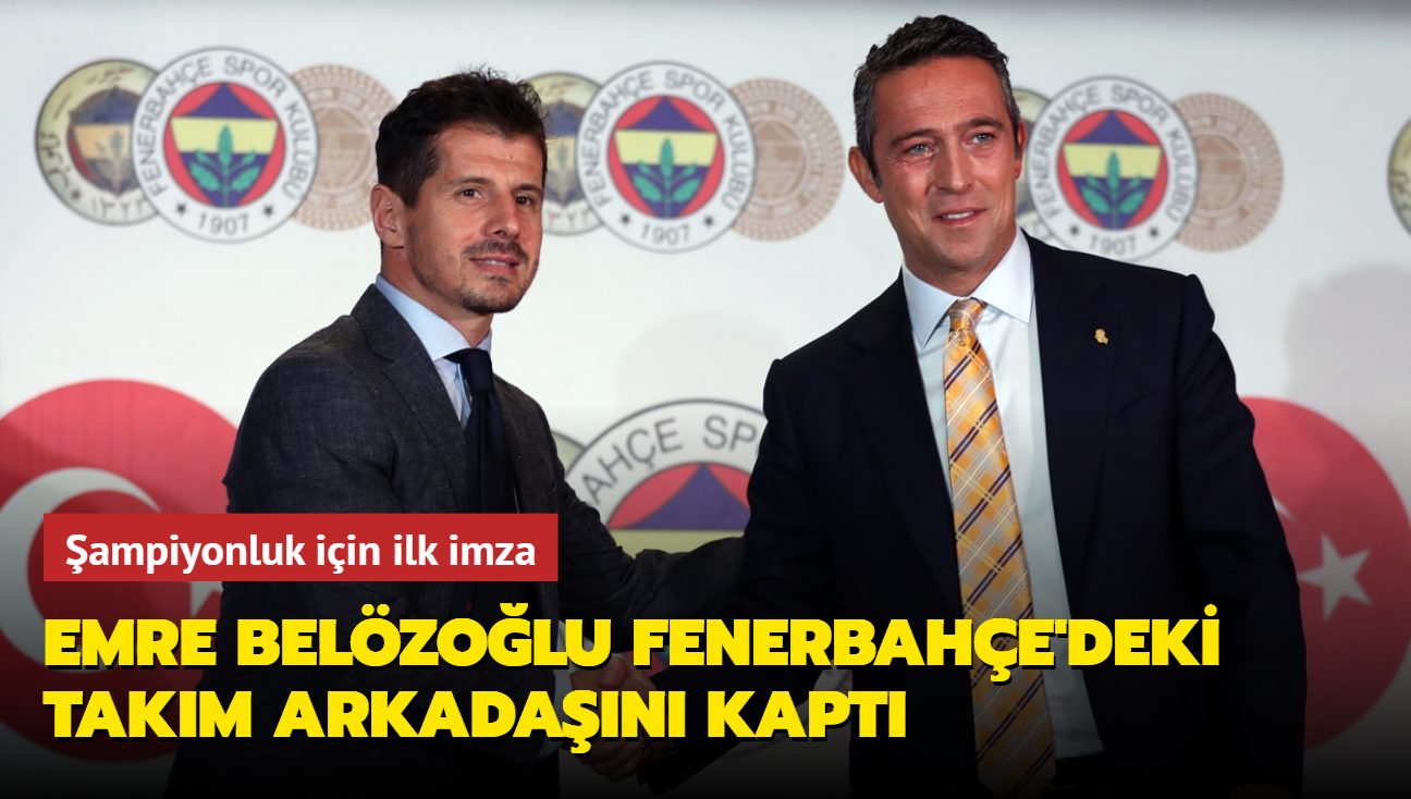 Emre Belözoğlu Fenerbahçe'deki takım arkadaşını kaptı! Şampiyonluk için ...