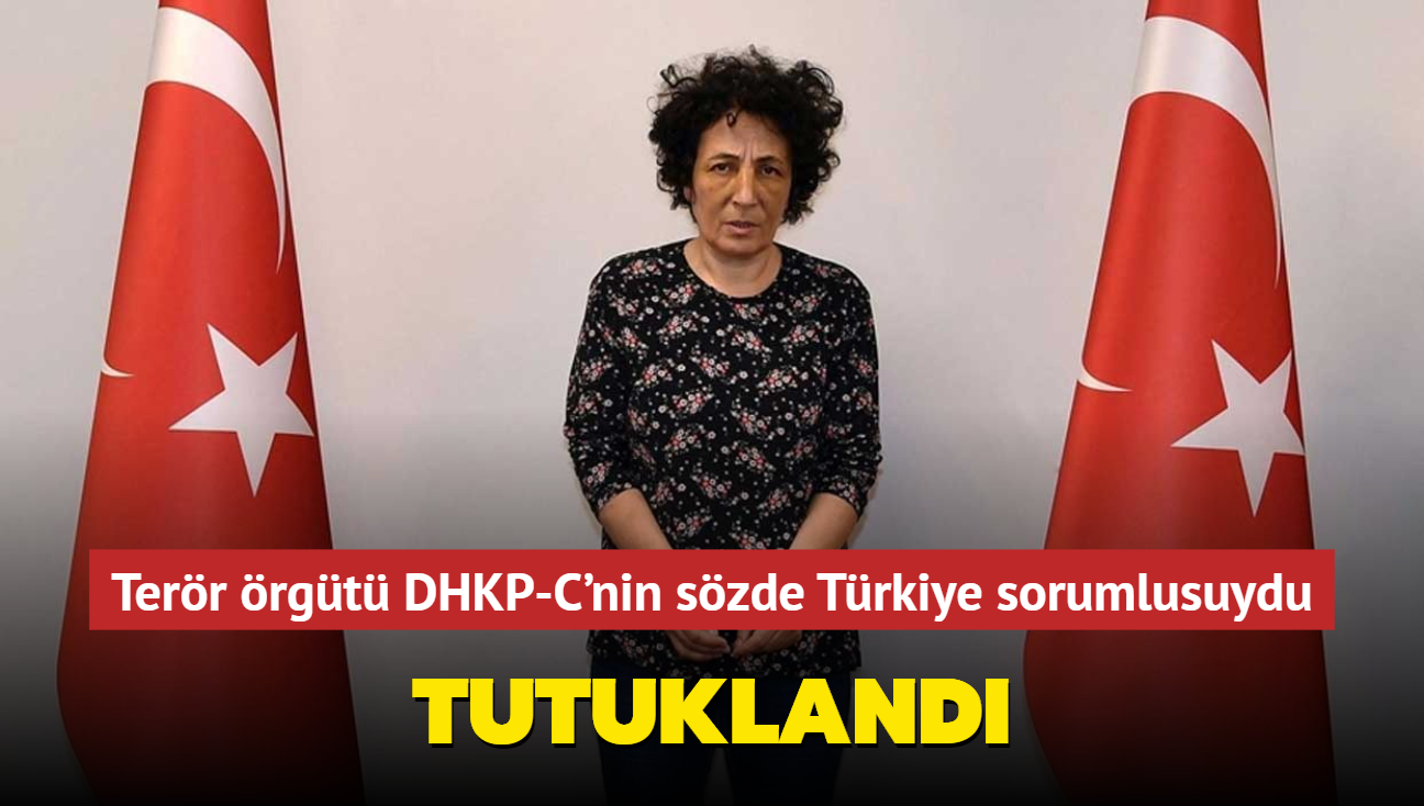 Terör örgütü DHKP-C'nin sözde Türkiye sorumlusuydu... Tutuklandı