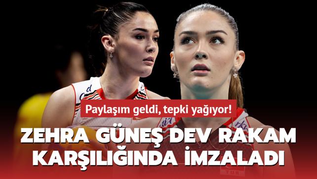 Zehra Güneş dev rakam karşılığında resmen imzaladı! Paylaşım geldi, tepki yağıyor
