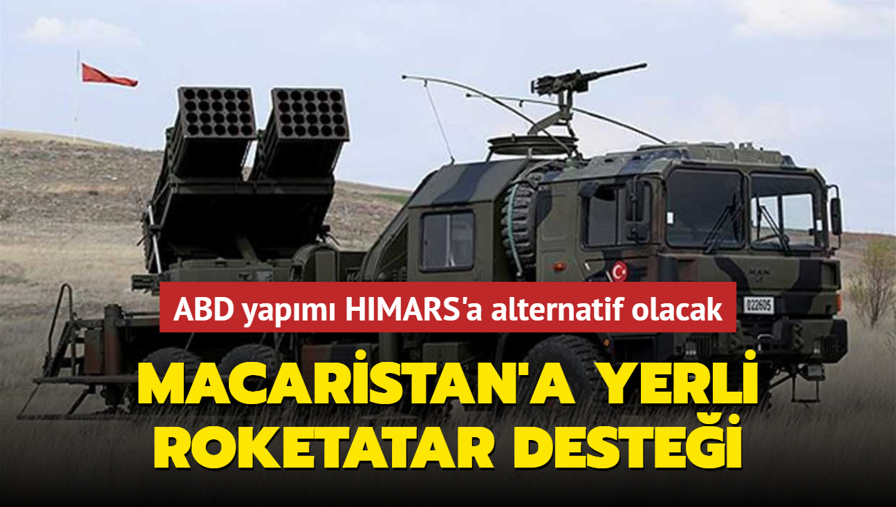 Macaristan'a yerli roketatar desteği... ABD yapımı HIMARS'a alternatif ...