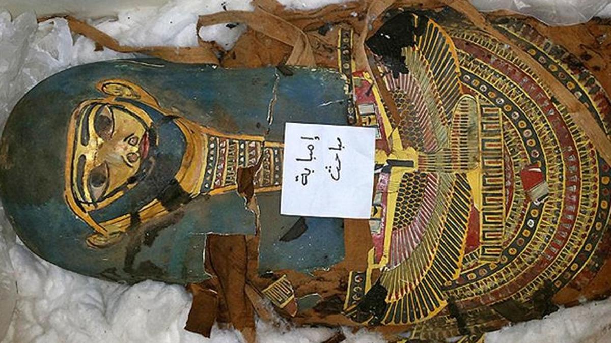 Görenleri şaşkına çevirdi... Tam 4 bin 300 yıllık mumya bulundu