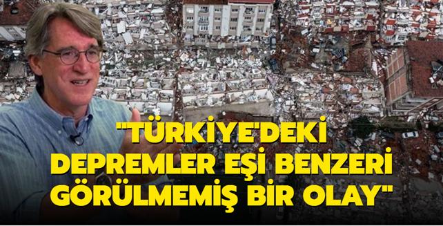ABD'li sismolog Tobin depremi değerlendirdi: Türkiye'deki depremler eşi ... ABD'li sismolog Tobin depremi değerlendirdi: Türkiye'deki depremler eşi ...
