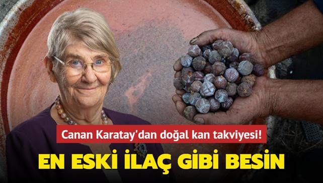 Canan Karatay'dan doğal kan takviyesi! En eski ilaç gibi besin