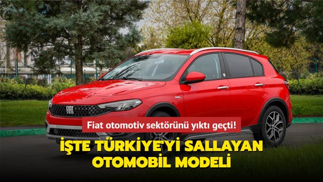 Fiat otomotiv sektörünü yıktı geçti! İşte Türkiye'yi sallayan otomobil ...