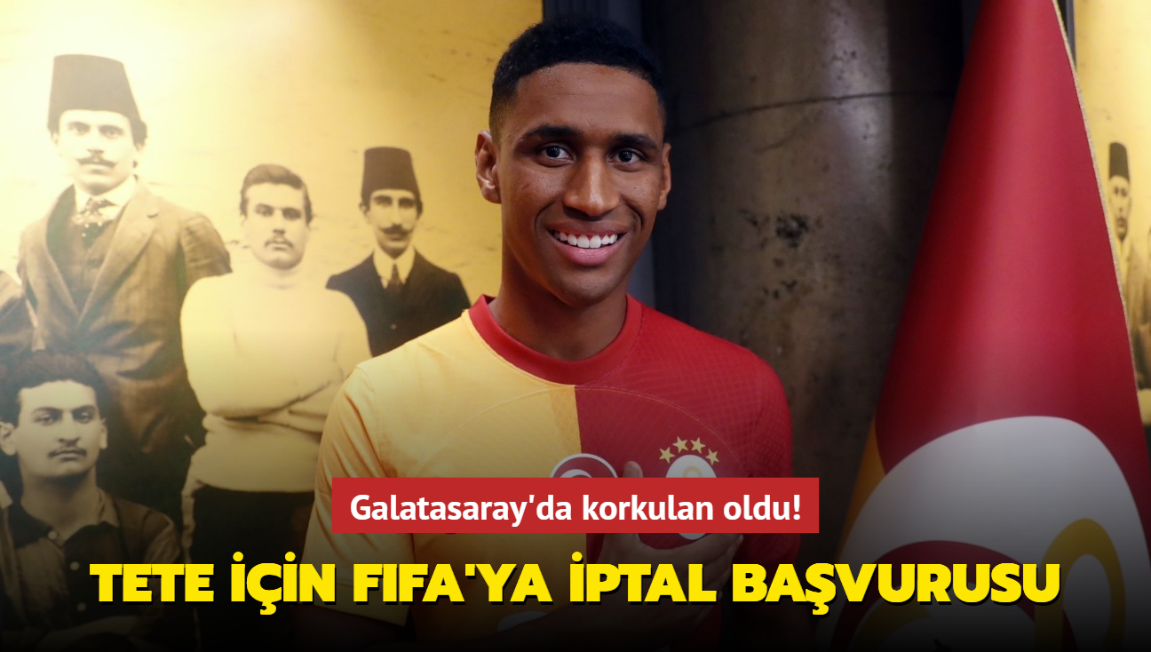 Galatasaray'da korkulan oldu! Tete transferi için FIFA'ya iptal başvurusu