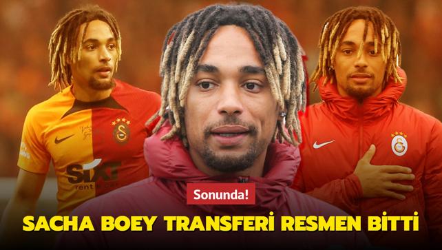 Sonunda! Ve Sacha Boey transferi resmen bitti...