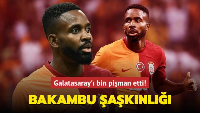 Galatasaray'da Cedric Bakambu şaşkınlığı! Bin pişman etti...
