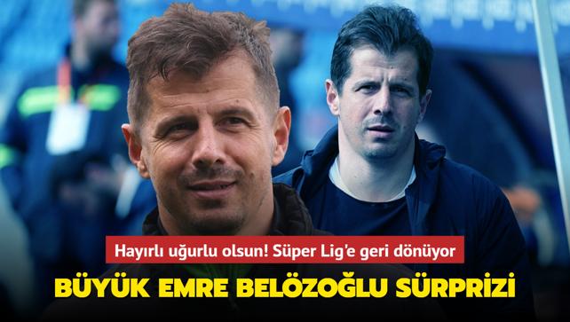Hayırlı uğurlu olsun! Büyük Emre Belözoğlu sürprizi: Süper Lig'e geri dönüyor...