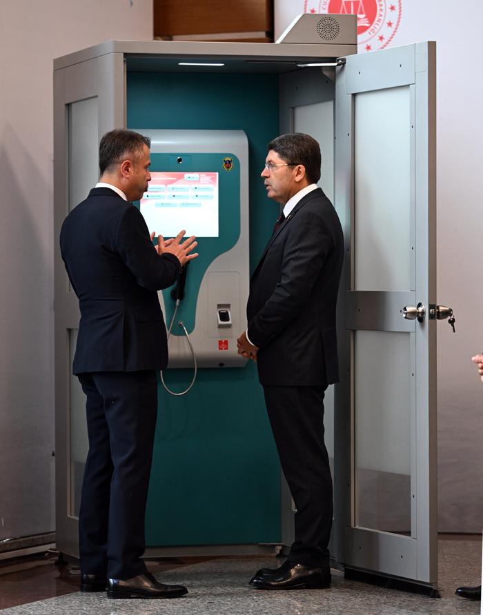 Adalet Bakanı Tunç: ACEP tamamen yerli ve milli olup Türk mühendis ve ...