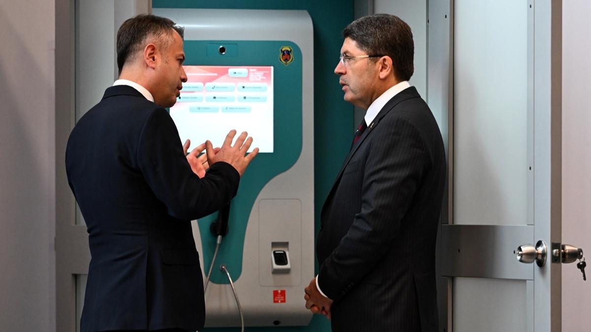 Adalet Bakanı Tunç: ACEP tamamen yerli ve milli olup Türk mühendis ve ...