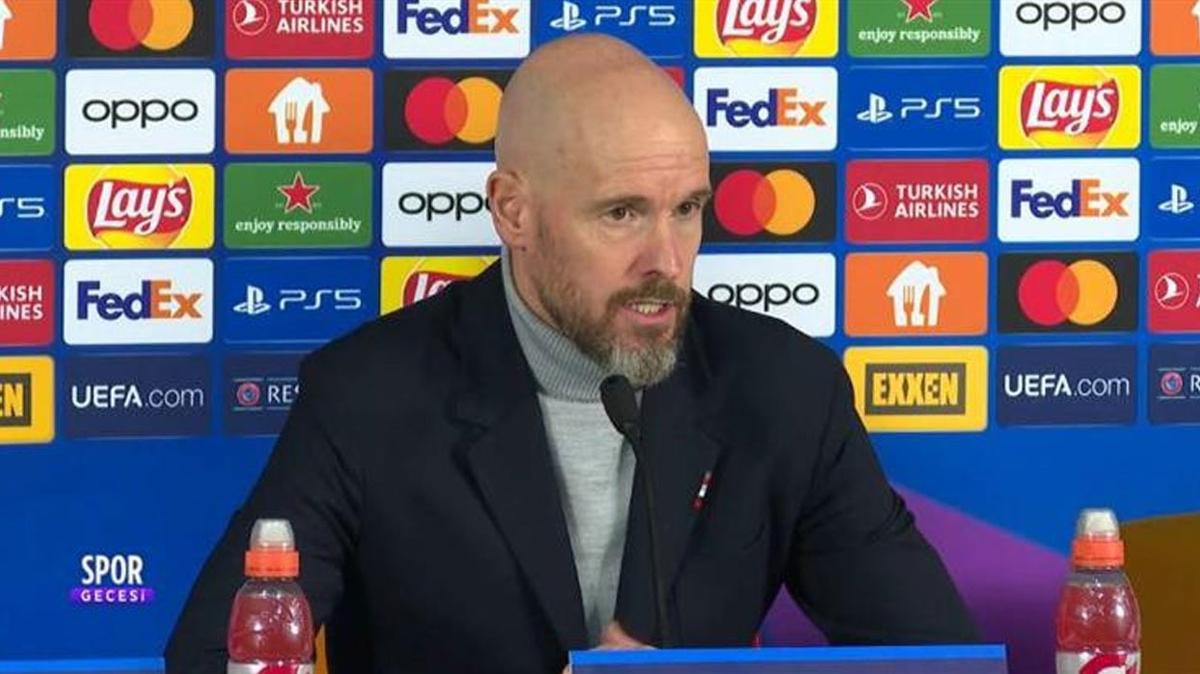 Erik ten Hag: Sorumlu ve suçlu benim