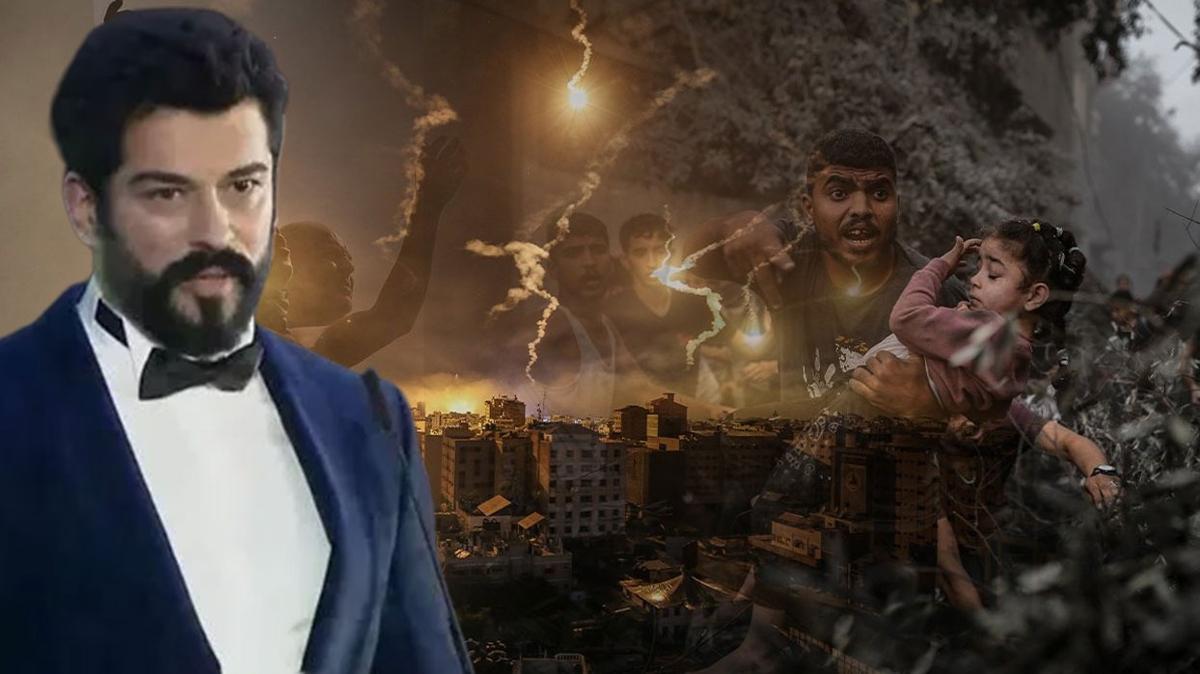 Ünlü oyuncu Burak Özçivit'ten Gazze tepkisi: Çocukların katledildiği ...