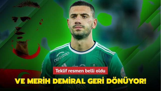 Ve Merih Demiral geri dönüyor! Teklif resmen belli oldu...