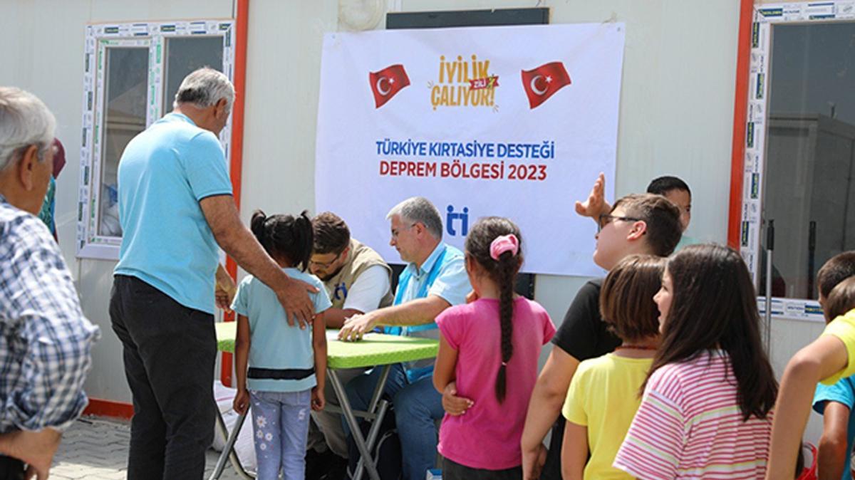 Yetim Vakfı 500 binden fazla depremzedeye ulaştı