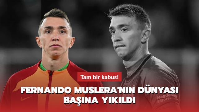 Tam bir kabus! Fernando Muslera'nın dünyası başına yıkıldı