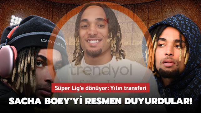 Ve Sacha Boey'yi resmen duyurdular! Süper Lig'e dönüyor: Yılın transferi...