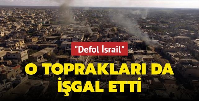 İsrail'den Dera'da toprak işgali... "Defol İsrail"