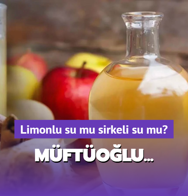Limonlu su mu sirkeli su mu? Prof. Dr Osman MÃ¼ftÃ¼oÄlu gerÃ§eÄi aÃ§Ä±kladÄ±