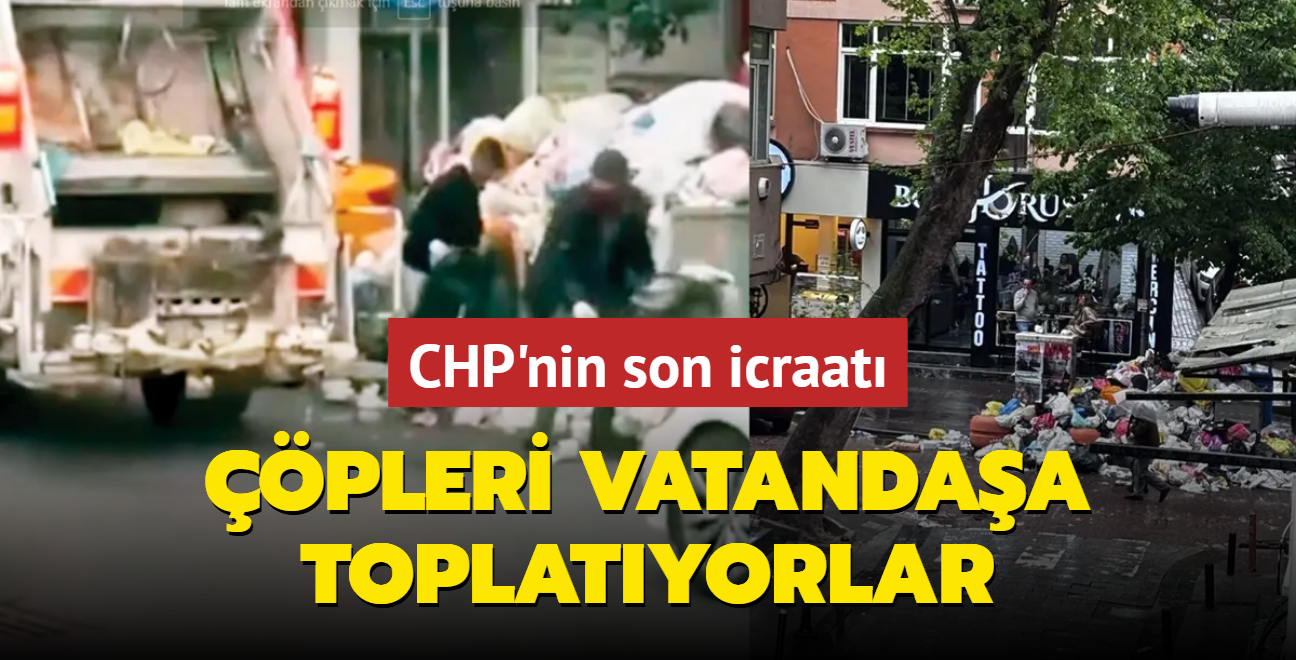 ÃÃ¶pleri vatandaÅa toplatÄ±yorlar