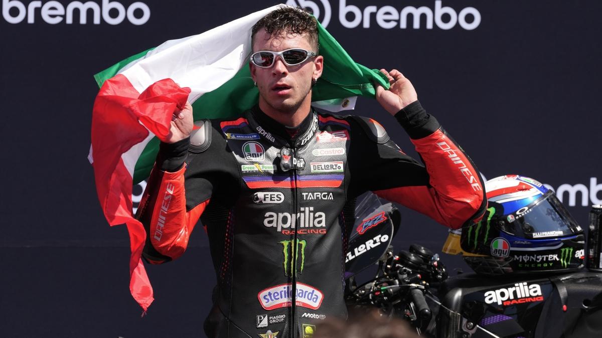Marco Bezzecchi, MotoGP'nin İtalya'daki 7. etabını kazandı