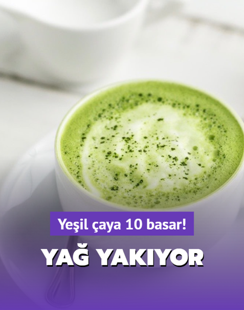 YeÅil Ã§aydan 10 kat fazla antioksidan iÃ§eriyor! YaÄÄ± motor gibi hÄ±zlÄ± yakÄ±yor