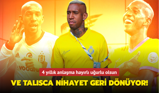 Ve Anderson Talisca nihayet geri dönüyor! 4 yıllık anlaşma hayırlı ...